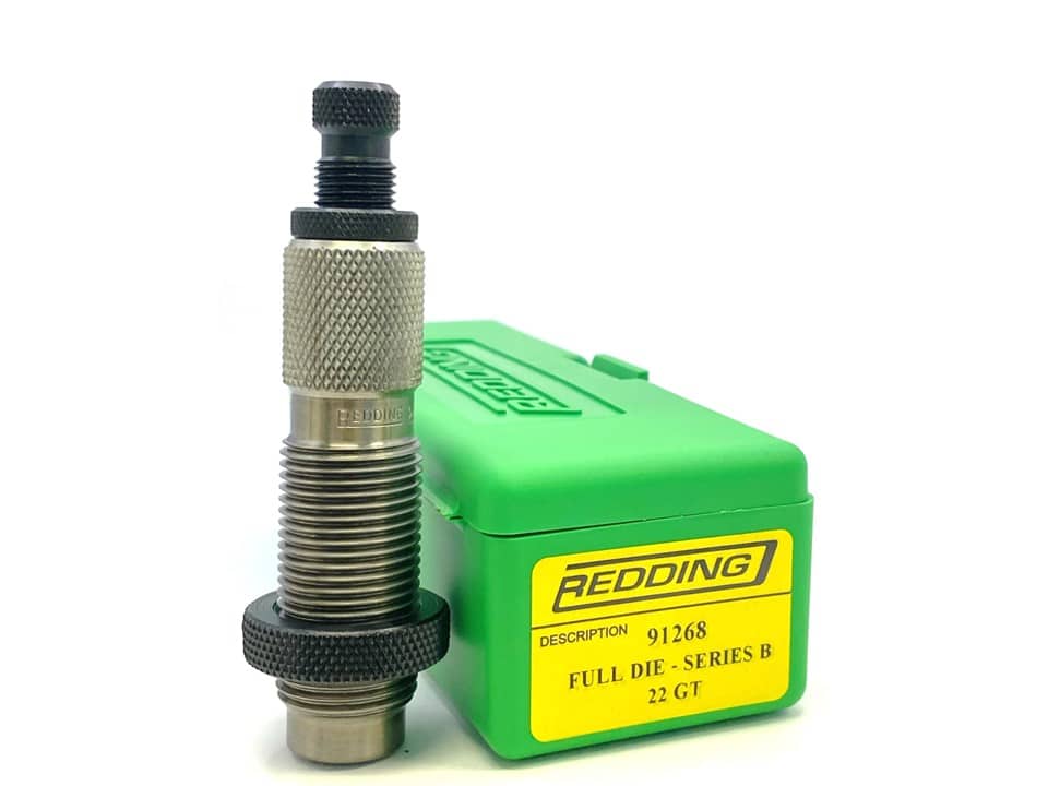 22 GT Dies and Die Sets | Redding Reloading Equipment