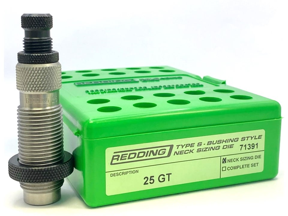 25 GT Dies and Die Sets | Redding Reloading Equipment