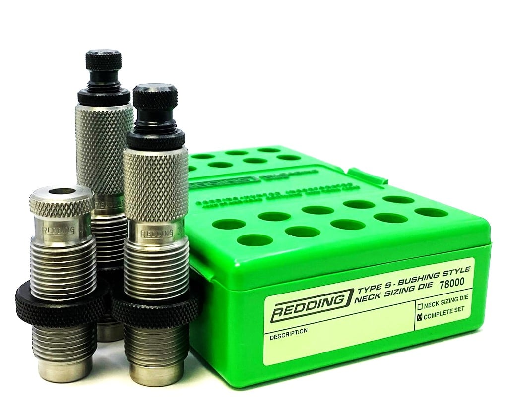 Type S-Bushing Neck Die Set | Redding Reloading Equipment