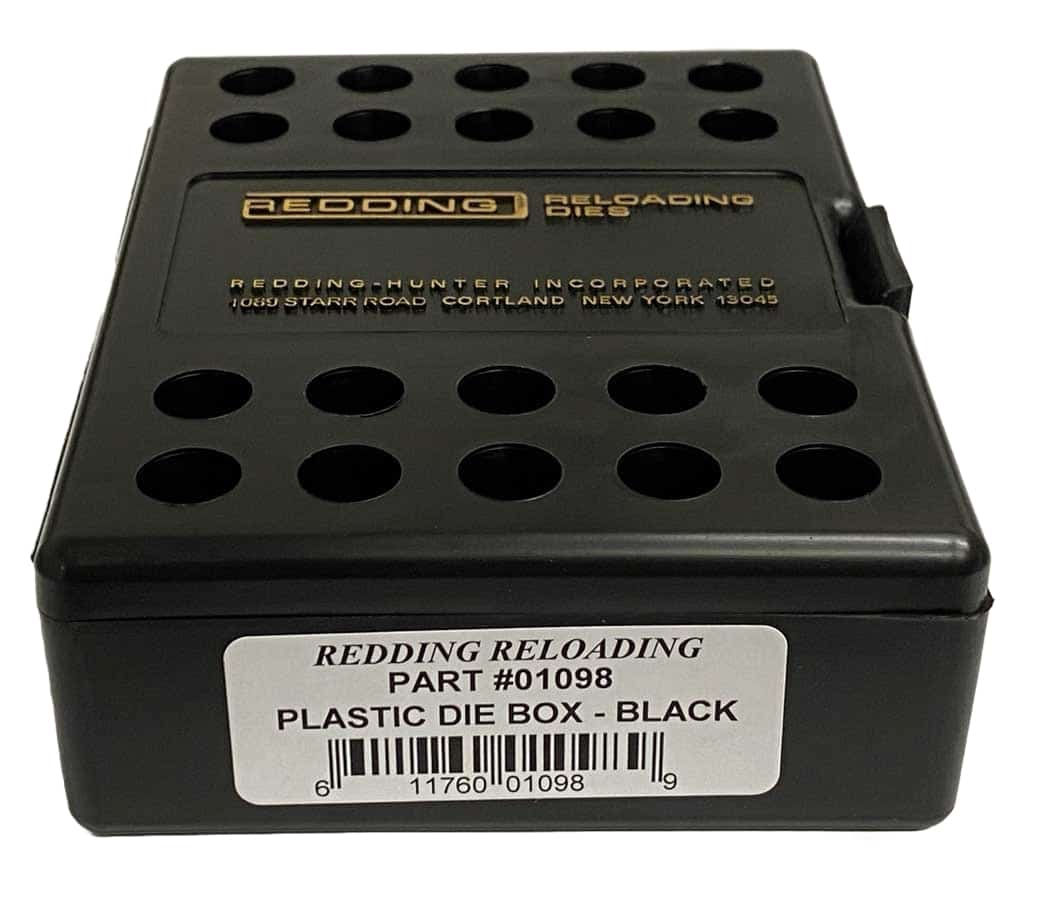 Large Storage Box – Black | Redding Reloading Equipment