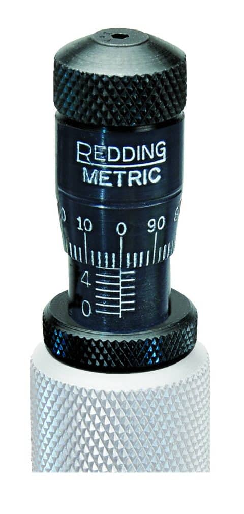 Metric Seating Micrometers | Redding Reloading Equipment