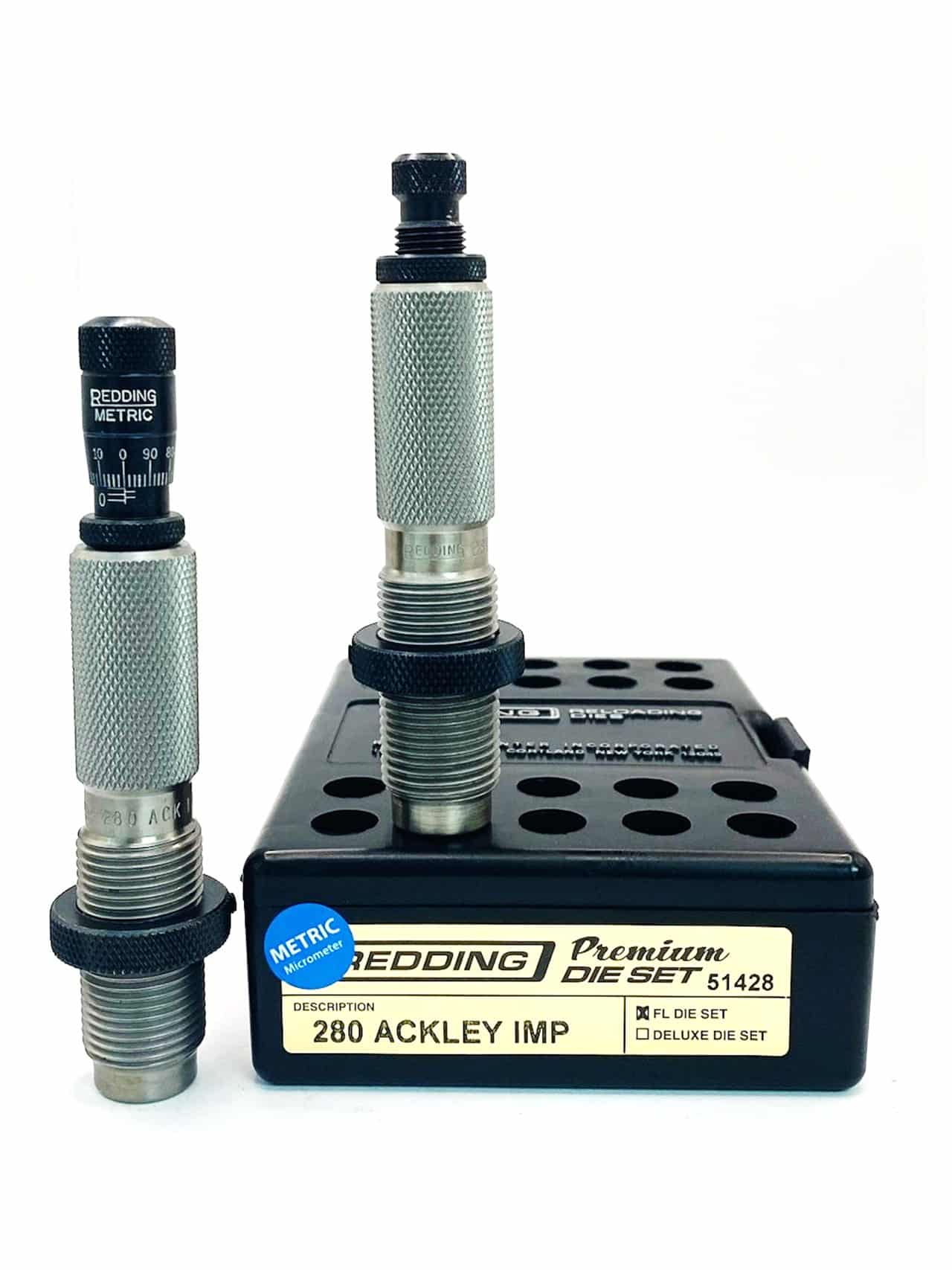 Premium Rifle Metric Micrometer Actual | Redding Reloading Equipment